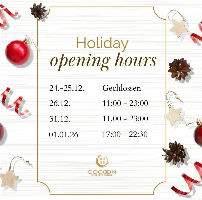 COCOON – Restaurant Cocoon Weiden